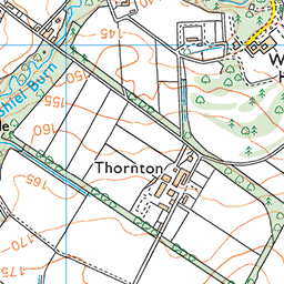 Roslin Glen and Rosslyn Chapel, Roslin - Route Map