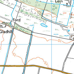 Binn Hill from Kingston, near Garmouth - Route Map