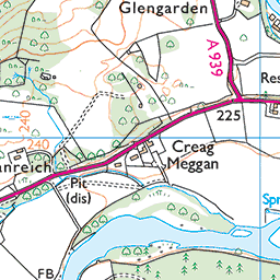 Craigendarroch oakwoods, Ballater - Route Map