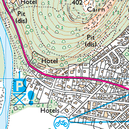 Craigendarroch oakwoods, Ballater - Route Map