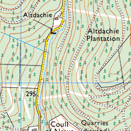 Ben Newe, Strathdon - Route Map
