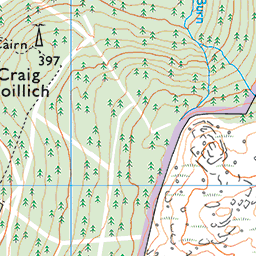 Craigendarroch oakwoods, Ballater - Route Map