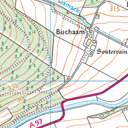 Ben Newe, Strathdon - Route Map