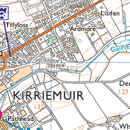 Kirriemuir Explorer - Route Map
