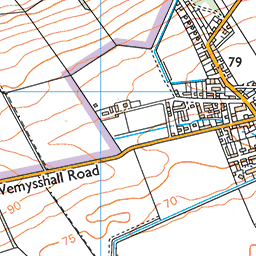 Craighall Den circular, Ceres - Route Map