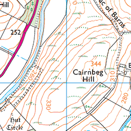 Ben Newe, Strathdon - Route Map