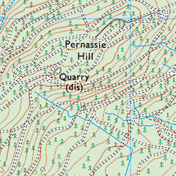 Ladys' Walk, Bowhill - Route Map