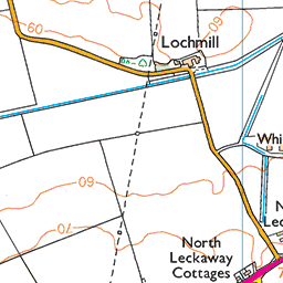 Forfar Loch circuit, Forfar - Route Map