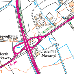Forfar Loch circuit, Forfar - Route Map