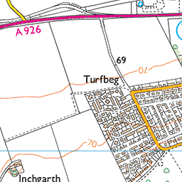 Forfar Loch circuit, Forfar - Route Map