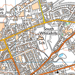 Forfar Loch circuit, Forfar - Route Map