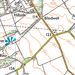 Forfar Loch circuit, Forfar - Route Map