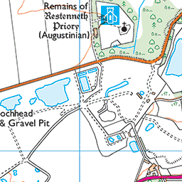 Balmashanner Hill, Forfar - Route Map