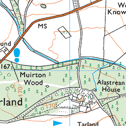 Alastrean circuit, Tarland - Route Map