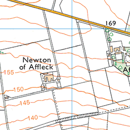 Monikie Country Park, near Carnoustie - Route Map