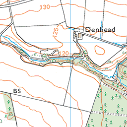 Monikie Country Park, near Carnoustie - Route Map