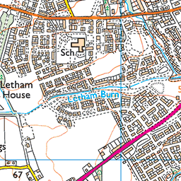 Haddington and the River Tyne - Route Map