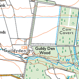 Monikie Country Park, near Carnoustie - Route Map