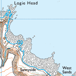 Sandend and Findlater Castle - Route Map