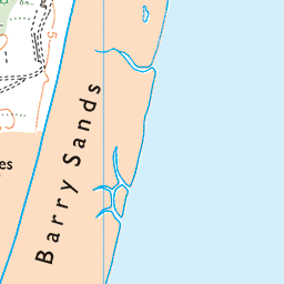 Carnoustie Links, Carnoustie - Route Map