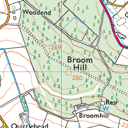 Lumphanan circular - Route Map