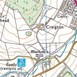 Lumphanan circular - Route Map