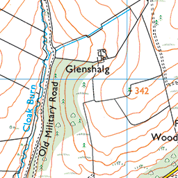 Lumphanan circular - Route Map