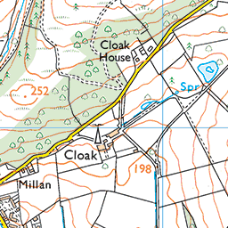 Lumphanan circular - Route Map