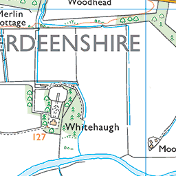 Haughton Country Park, Alford - Route Map