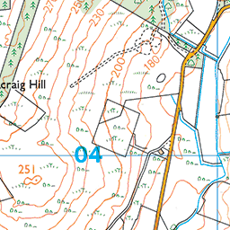 Lumphanan circular - Route Map