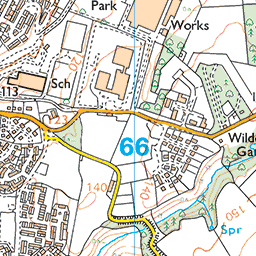 Totches Baulk and the Jed, Jedburgh - Route Map