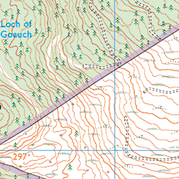 Scolty Hill, near Banchory - Route Map