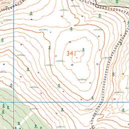 Meikle Tap, near Banchory - Route Map