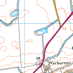 St Cyrus beach and cliff, St Cyrus - Route Map