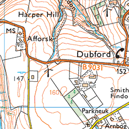 St John's Church from Gardenstown - Route Map