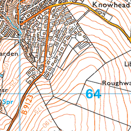 St John's Church from Gardenstown - Route Map