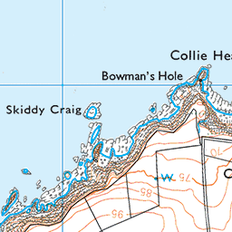 Troup Head, near Pennan - Route Map