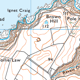 Cullykhan Bay and Fort Fiddes - Route Map
