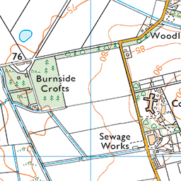 The Tappie Tower, Kirkhill Forest - Route Map