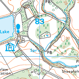 Coldstream and the Tweed, Coldstream - Route Map