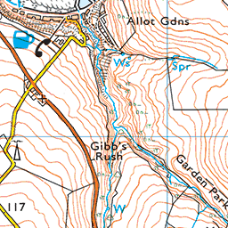 Cullykhan Bay and Fort Fiddes - Route Map