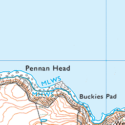 Cullykhan Bay and Fort Fiddes - Route Map