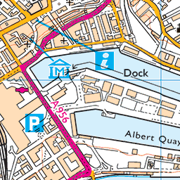 Torry Battery and Girdle Ness, Aberdeen - Route Map