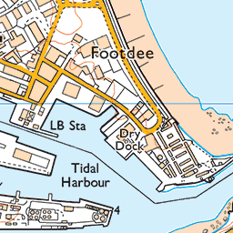 Torry Battery and Girdle Ness, Aberdeen - Route Map
