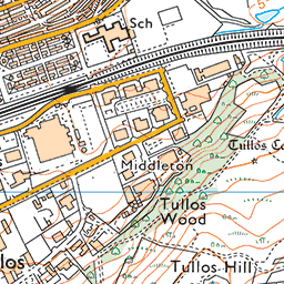 Torry Battery and Girdle Ness, Aberdeen - Route Map