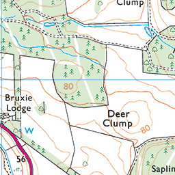 Aden Country Park, near Mintlaw - Route Map