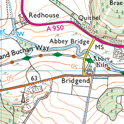 Aden Country Park, near Mintlaw - Route Map