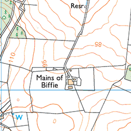Aden Country Park, near Mintlaw - Route Map