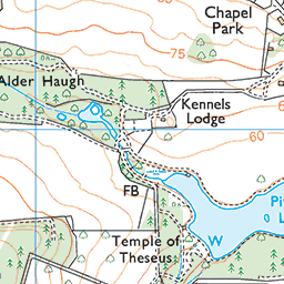 Aden Country Park, near Mintlaw - Route Map