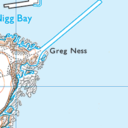 Torry Battery and Girdle Ness, Aberdeen - Route Map